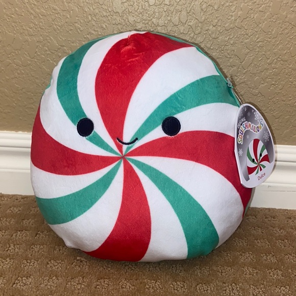 Squishmallows | Other | Nwt 8 Dulce The Peppermint Candy Christmas ...